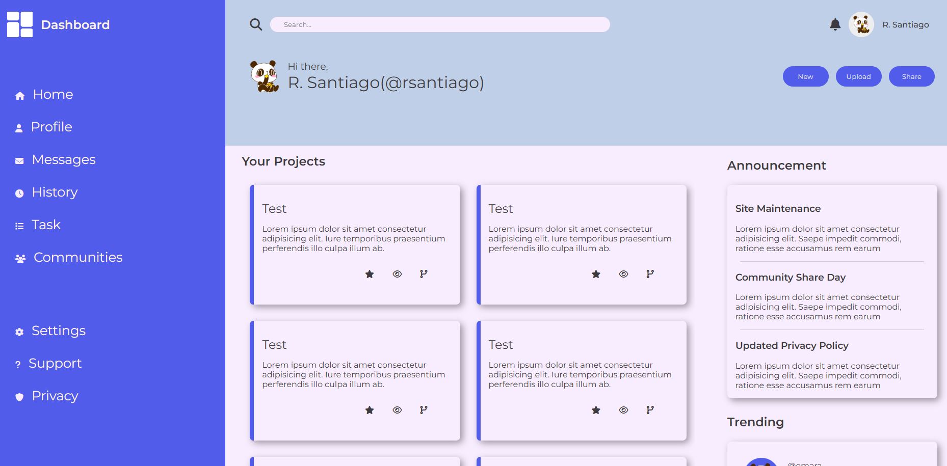 Raymart S. -Homepage
